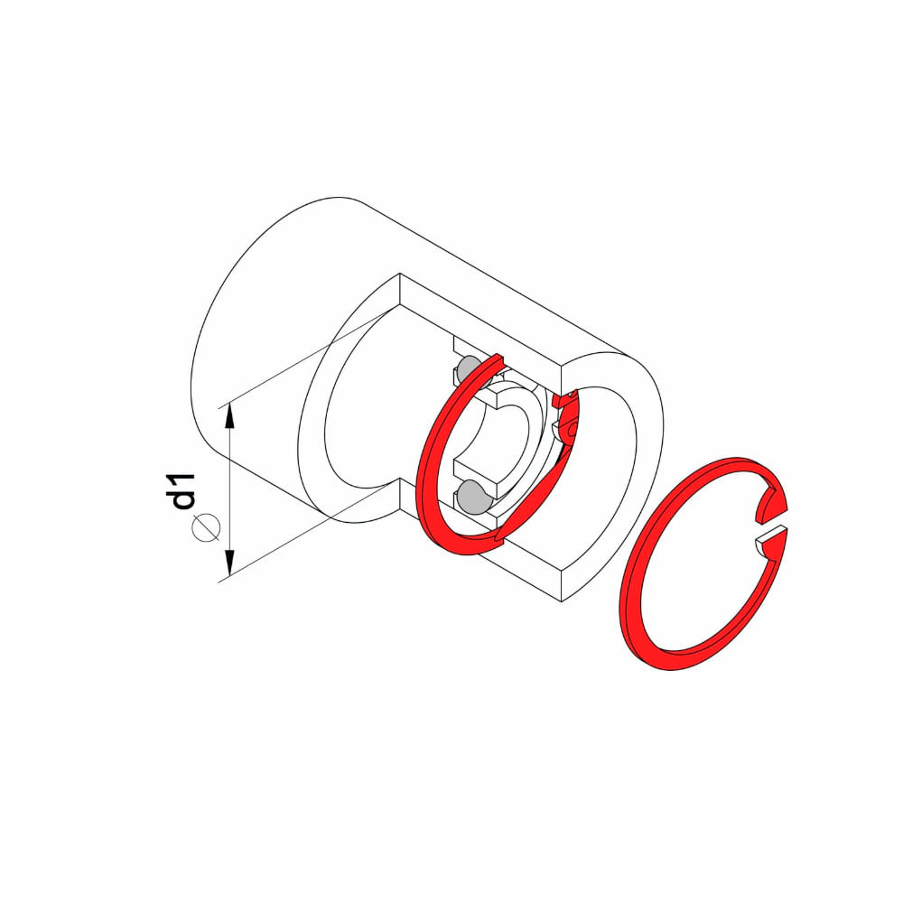 Alicate para Anéis Interno Reto 7" Tramontina-PRO 44008/107 | LF ...