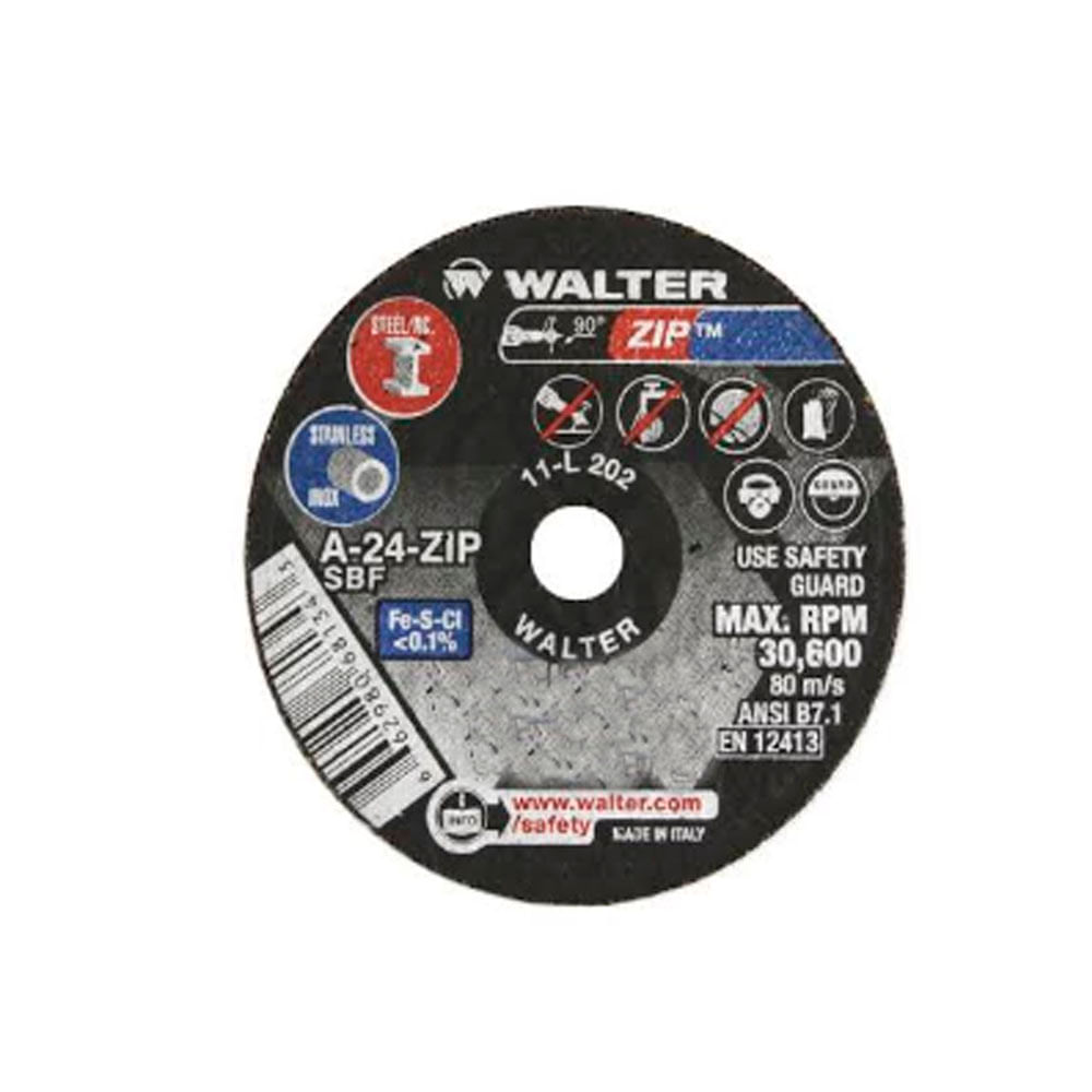 Disco de Corte 2" x 1,6 x 1/4" Walter Zipcut 11L212 | LF Máquinas e ...